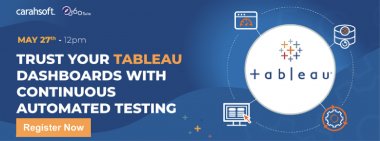 Trust Your Tableau Dashboards With Continuous Automated Testing ...